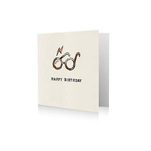 Danilo Promotions Limited Birthday Card Harry Potter, Happy Birthday Card Harry Potter, Harry Potter Birthday Card, Happy Birthday Card,Multi,6X 10 inch