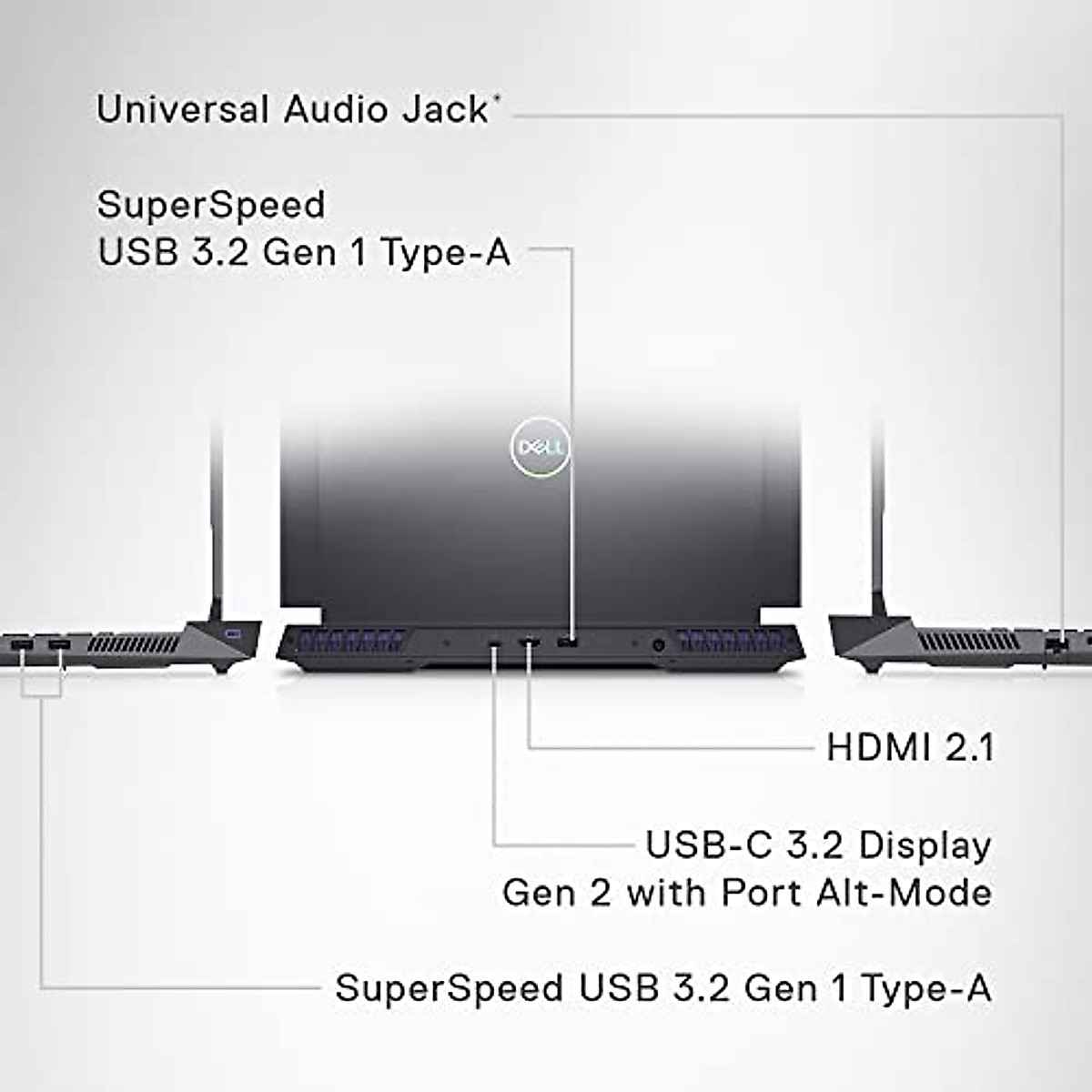 Dell G16 7630 Gaming Laptop - 16-inch (2560 x 1600) QHD+ 165Hz 3ms Display, Intel Core i9-13900HX, 16GB DDR5 RAM, 1TB SSD, NVIDIA GeForce RTX 4070 8GB GDDR6, Windows 11 Home - Metallic Nightshade
