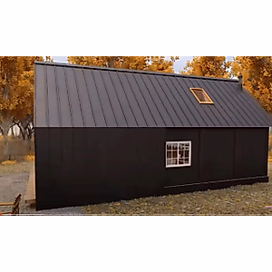 Generic Metal roofed Container House, Customized, HF-20231205