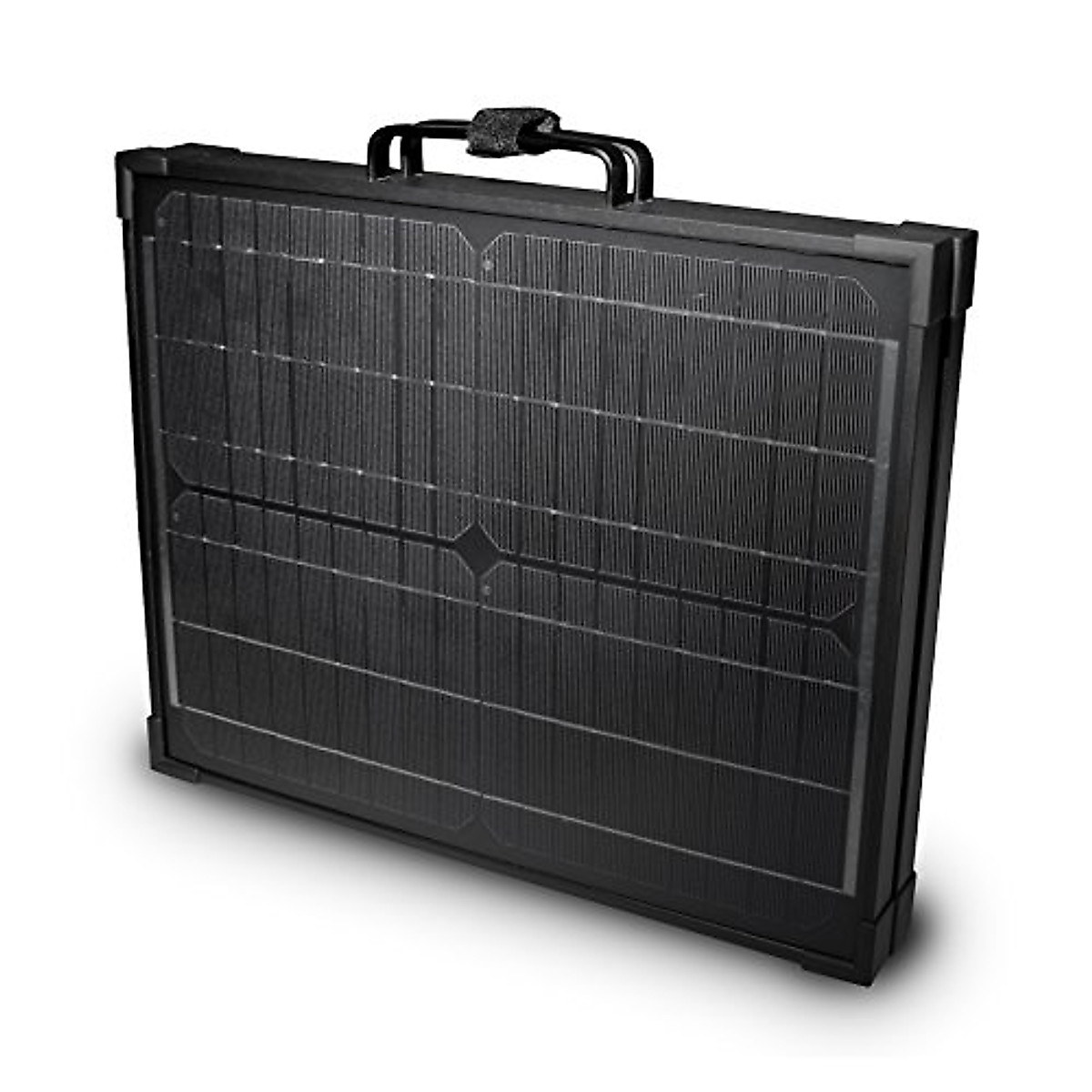 Nature Power 55702 120W Portable Briefcase Solar Panel, Black