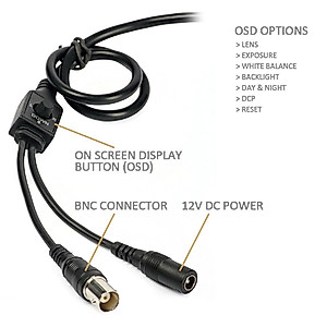 Amview HD 4-in-1 (TVI AHD CVI 960H) Full HD1080P 2.6MP 72IR Outdoor CCTV Security Surveillance Camera