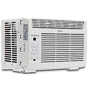 Midea 5,000 BTU ComfortSense Room Air Conditioner, White (MAW05R1WWT) (Renewed)