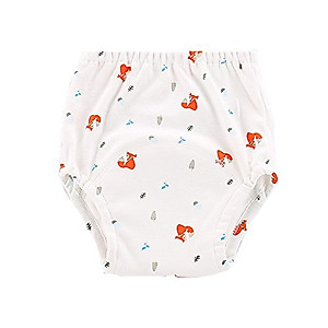 Yealoo 6pcs Baby Infant Toddler Potty Training Pants Underwear Washable Underpants (3T)