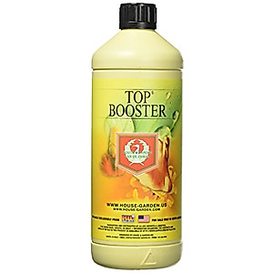House & Garden HGC749704 Top Booster Hydroponic Nutrient Fertilizer, 1 L, Natural