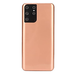 ASHATA Ultra Unlocked Android Smartphone Cellphone 5.72in Full HD Curved Screen, Camera Front 0.3MP Rear 2MP, 512MB RAM + 4GB ROM, Dual Cards Dual Standby, 1650mAh Fast Charging(Rose Gold)