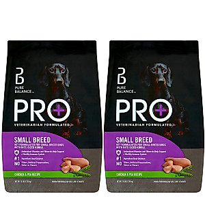 P.Balance Pro+ Small Breed Chicken & Pea Recipe Dry Dog Food, 16 lbs Pack of Two