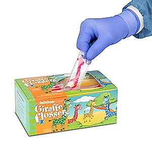 SmileGoods Giraffe Flossers, Individually Wrapped, Box of 200
