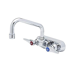 TS Brass B-1115 Workboard Faucet with Swing Nozzle, Chrome