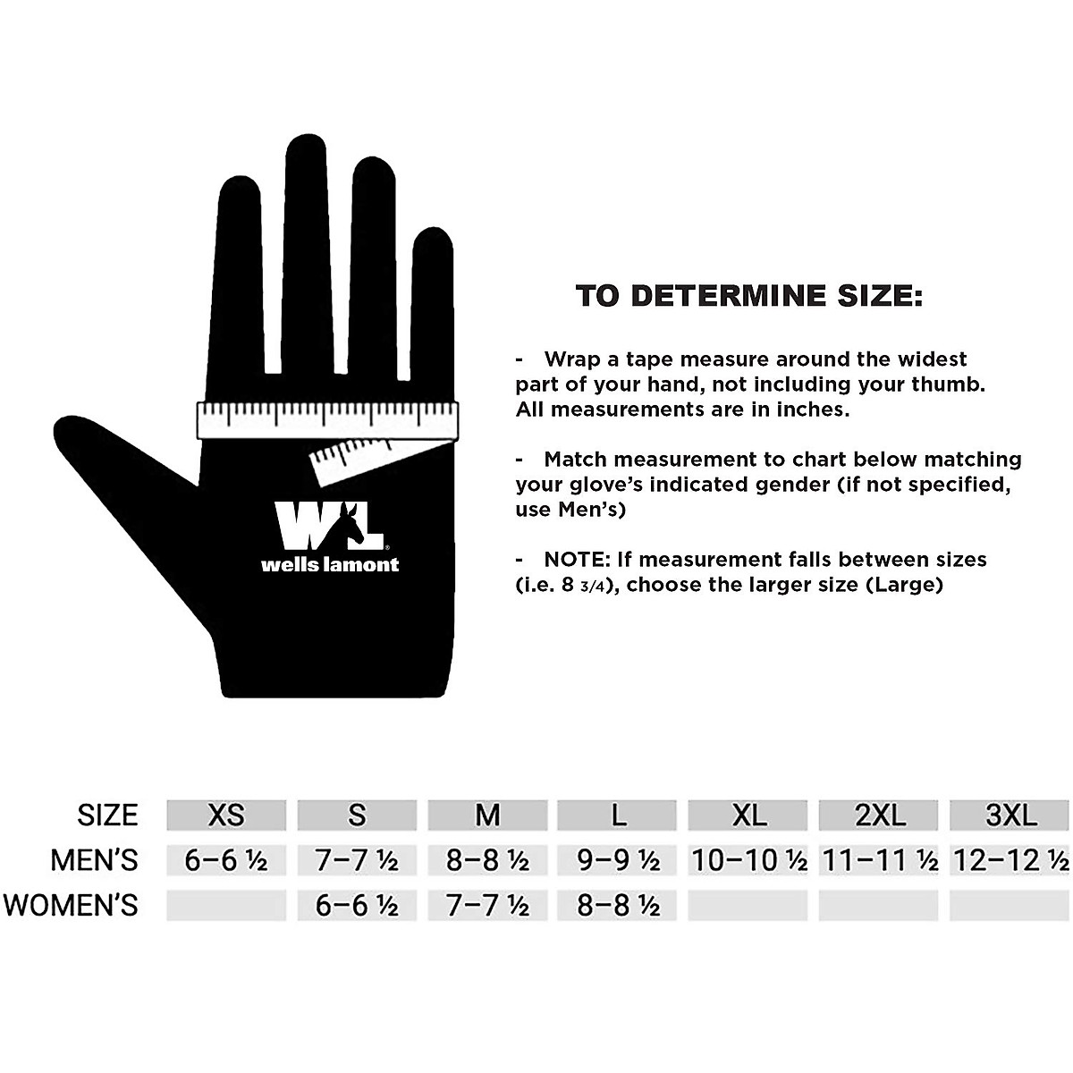 Wells Lamont Synthetic Leather Work Gloves with Touch Screen Capability, High Dexterity, Medium (7706M) , Black