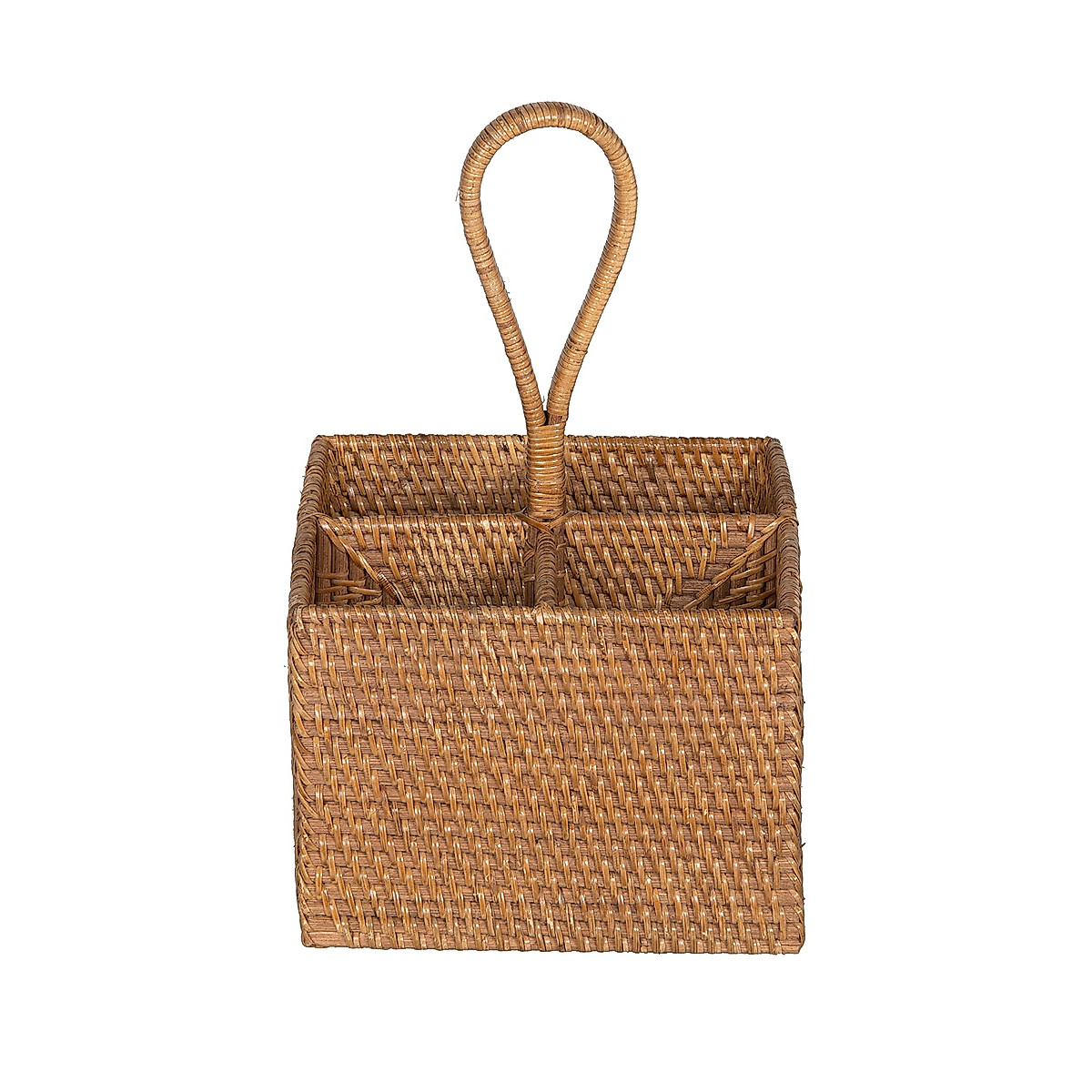 KOUBOO Laguna Bottle Caddy, Honey Brown