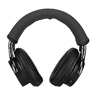 Headphone Headband Cover Headphone Pad Headband Replacement Headset Cushion Soft Earphone Pad Cover, Protect Headphone Beam, for Iron Triangle M50 Headphone (Black)
