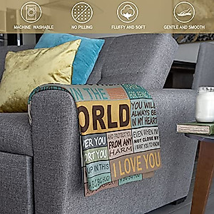 Shanfeirui Brother Gifts, Big Brother Gift, Brother Gifts from Sister, Gifts for Brother, Funny Gifts for Little Brother from Big Sister, Gifts for Brother Adult Birthday Gift Blanket 60" x 50”