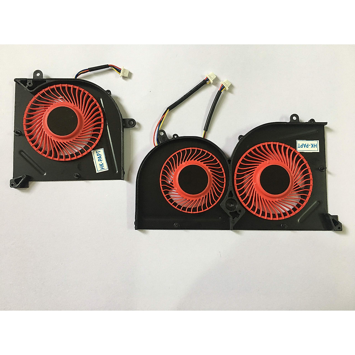 HK-part Fan Replacement for MSI GS63VR Series GS63VR 6RF GS63VR 7RF GS63VR Stealth Pro MS-16K2 MS-17B1 BS5005HS-U2L1 BS5005HS-U2F1 Gpu CPU Cooling Fan