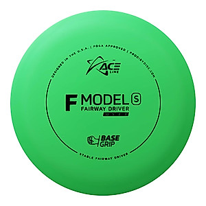 Prodigy Disc Ace Line F Model S Basegrip | Overstable Disc Golf Fairway Driver | Tactile Feel for a Sure Grip | Pinpoint Accuracy and Incredible Control | Colors May Vary (160-169g)