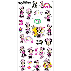 Minnie Mouse Baby Blanket Bundle - Minnie Mouse Throw Blanket for Girls Plus Stickers and More | Minnie Fleece Blanket Size 30" x 36"