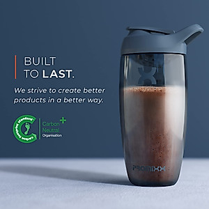 Promixx PURSUIT Protein Shaker Bottle – Premium Sports Blender Bottles for Protein Mixes and Supplement Shakes – Easy Clean, Durable Protein Shaker Cup