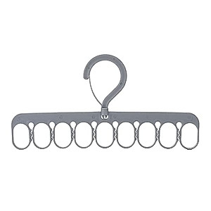 Colcolo Clothing Hanger Clothes Drying Rack Drying Hanger Closet Storage Organization for Pants, Gray