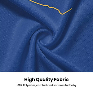 Ofxxu Basketball City Baby Clothes,Custom Basketball Baby apparel,Personalized Name Number Birthday Gifts for Newborn & Infant 3M-2T