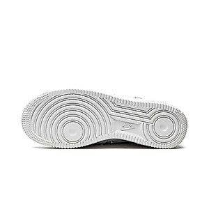 Nike Women's Air Force 1 Low '07 SE Pearl Casual Dq0231 Shoes, White/White-metallic Silver-bl, 8.5