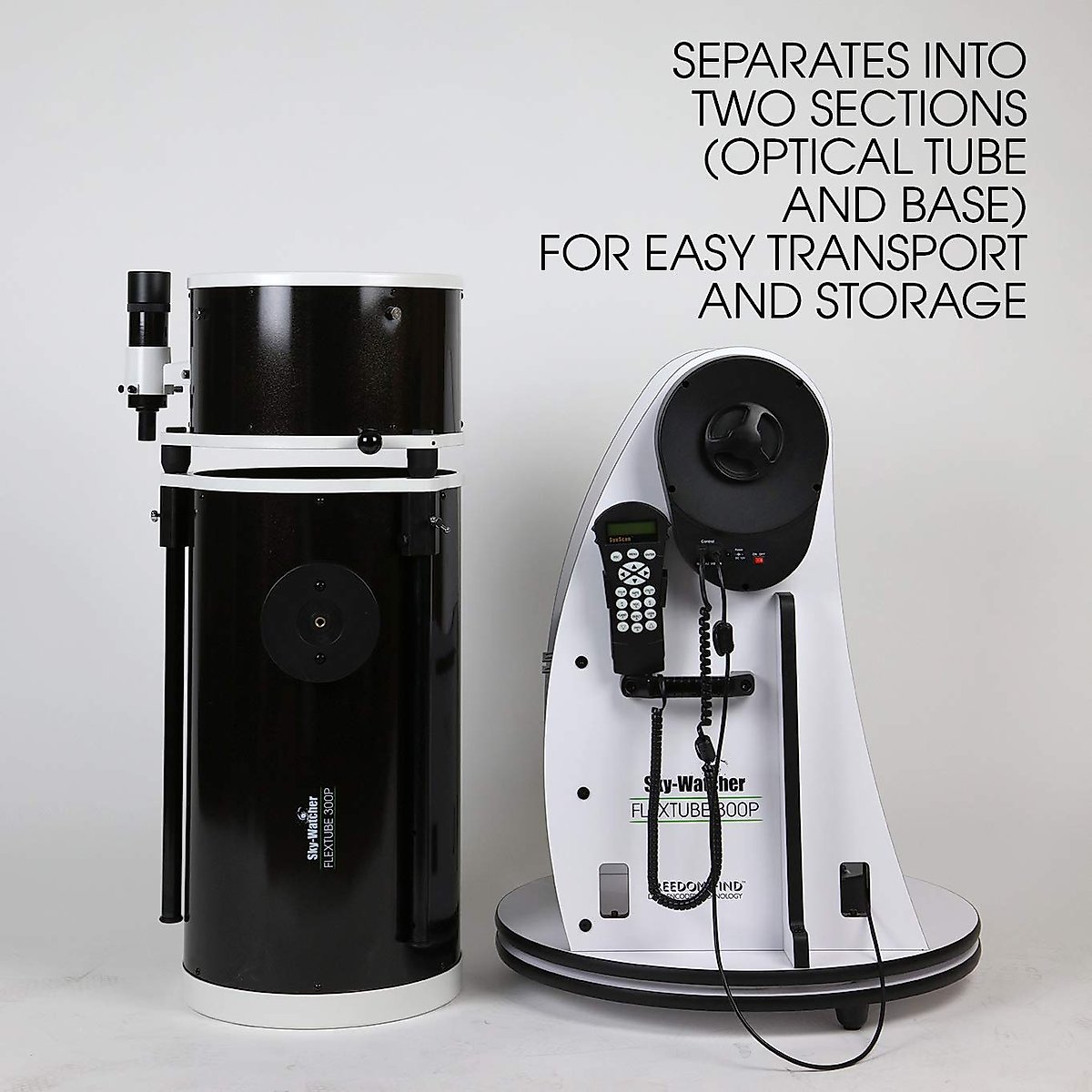 Sky Watcher Sky-Watcher Flextube 300 SynScan Dobsonian 12-inch Collapsible Computerized GoTo Large Aperture Telescope (S11820)