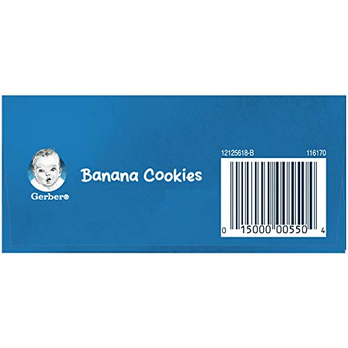 Gerber Toddler Banana Cookies, Baked with Real Bananas, 5 oz. Box (Pack of 5)