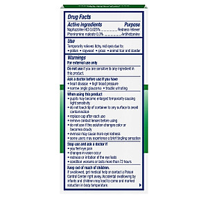 Visine Allergy Eye Relief Multi-Action Antihistamine & Redness Reliever Eye Drops with Pheniramine Maleate & Naphazoline HCl, Eye Drop Treatment for Red, Itchy, Allergy Eyes, 0.5 fl. oz