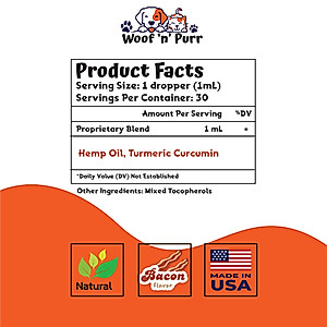 Natural Pain Relief for Dogs - Dog Pain Relief - May Help with Joint, Hip, Heart Health & Much More - Pain Relief for Dogs for Older Dogs - Dog Supplements & Vitamins - Dog Joint Pain Relief - 1 fl oz