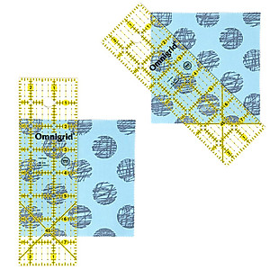 Omnigrid Ruler, 2-1/2 x 8-Inch, Clear