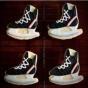 Ice Skate Cookie Cutter 3" Made in USA by Ann Clark