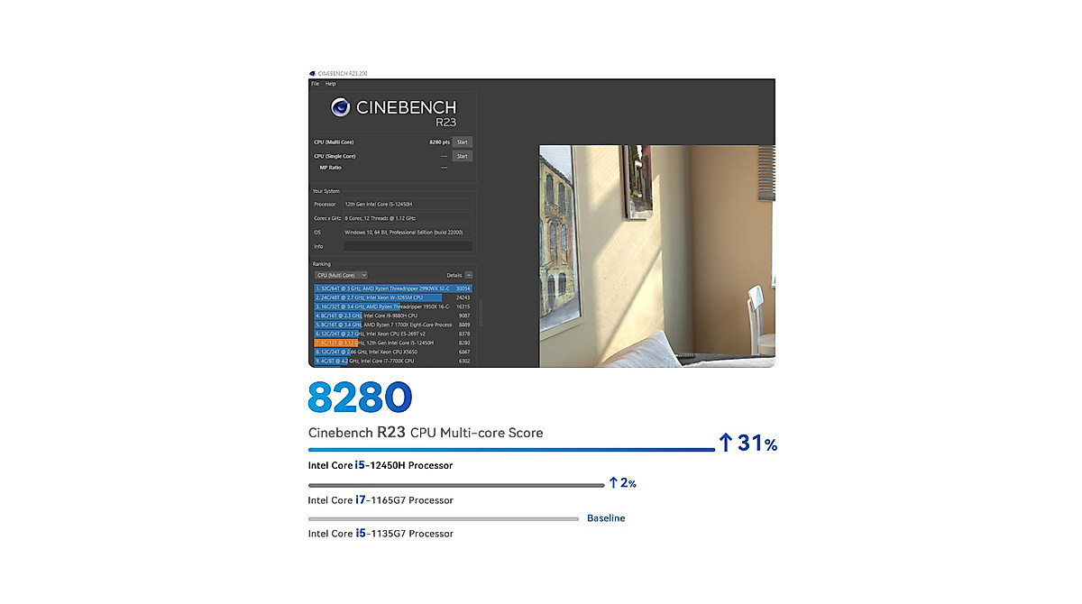 Beelink Intel 12Th Mini PC SEI12| Core i5 Mini Computers i5-12450H Turbo 4.4Ghz 8C/12T Intel ...