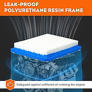 HIPA 491588S 491588 Air Filter for Briggs and Stratton 491588S 399959 Troy-Bilt TB110 TB230 TB210 725ex 675ex 625e 625-675 Series Lawn Mower Parts