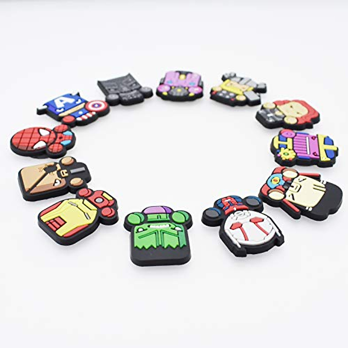 Exclusive Avengers Refrigerator Magnets | Marvel Heroes Fridge Magnet | Set of 12 Marvel Characters Magnets | Infinity war Marvel Gift