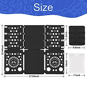 BoxLegend Shirt Folder Board V3 with Shirt Bags Zipper 11x14 inch Pack of 100 Shirt Packaging Frosted Shipping Bags with Handle