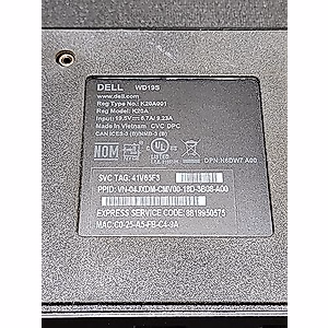Dell Dock - WD19S 130W Power Delivery - 180W AC