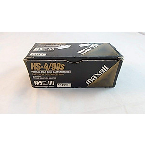 Maxell 2.0GB 91.5M HS-4/90S 4MM Data Cartridge for Helical Scan Drives (1-Pack)