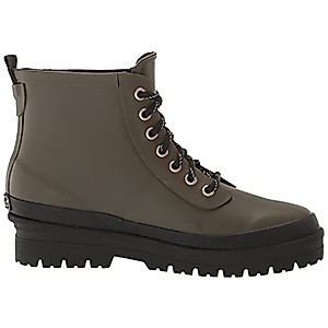 Chooka Mens Redmond Waterproof Hiker Rain Boot, Olive, 7 US