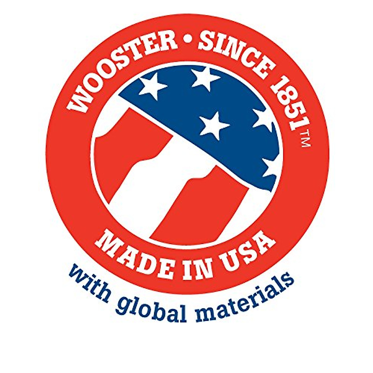 Wooster 5224-2 1/2 Sash Paint Brush, 2.5 Inch, Silver