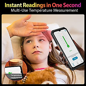 Ulefone Power Armor 18 5G Rugged Phone, Temperature Measurement 108MP Main Camera, 17GB+256GB MTK Dimensity 900, 9600mAh Battery QI 15W Wireless Charging, 6.58” FHD+ Corning Gorilla Screen, Android 12