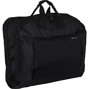 DELSEY PARIS Garment Bags Lightweight Hanging Travel Sleeve, Black, 42 Inch