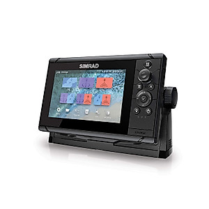 Simrad Cruise 7-7-inch GPS Chartplotter with 83/200 Transducer, Preloaded C-MAP US Coastal Maps