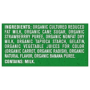 Gerber Organic for Baby Yogurt Melts, Banana Strawberry, Non-GMO & USDA Organic, Made with Real Fruit, Baby Snack for Crawlers, 1.0-Ounce Pouch (Pack of 3)