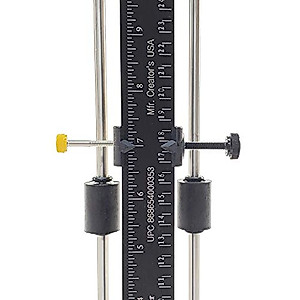 Creator's Glass Bottle Cutter DIY Machine Kit - Professional Series - Most Trusted, Reliable, Loved - Made In The USA - Precision Quality Parts - Includes Carbide Cutter, Ruler, Ball Bearing Rollers, Safety Glasses - Craft Beer/Liquor/Wine Bottles
