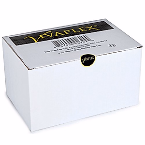 Vivaplex, 12, Amber, 4 oz Glass Bottles, with Lids