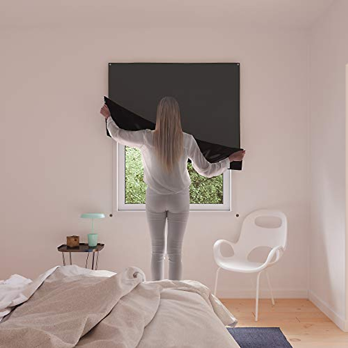 Umbra Blackout Panel, 48 x 56 Inches, Charcoal