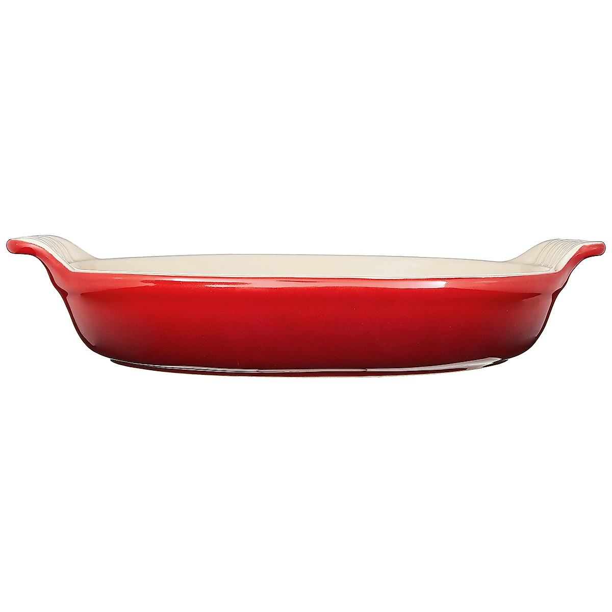 Le Creuset Stoneware Heritage Oval Au Gratin, 1 qt. (9.5"), Cerise
