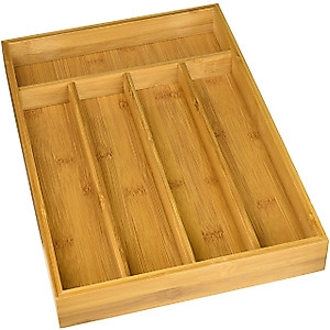 Culinary Edge Cutlery TRAY-14.5" X 10", 14.5″ x 10″, Bamboo