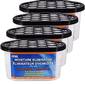 The Home Store Moisture and Odor Eliminator/Absorber with Charcoal4pack