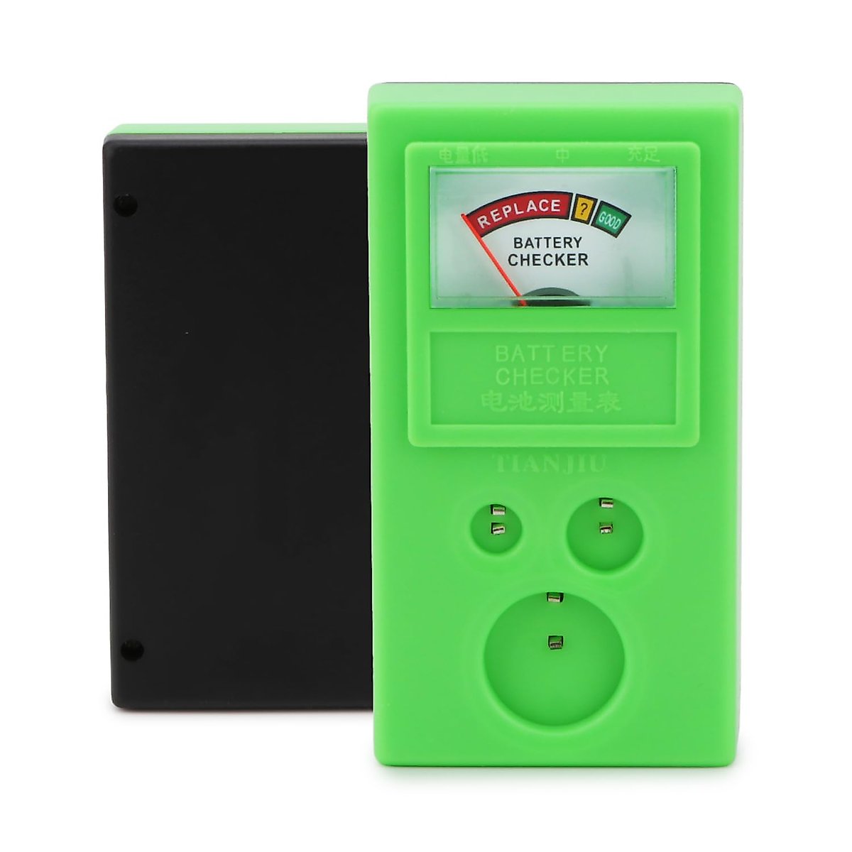 Rongon Button Cell Battery Tester Portable Button Battery Checker1.5v 3v Small Battery Tester Meter Tool for LR44 CR2032 CR2025 Button Cell