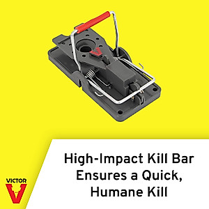 Victor M393 Power-Kill Easy Set Mouse Trap - 3 Reusable Mouse Traps