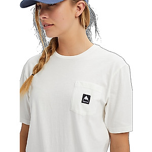 Burton Men's Colfax Short Sleeve T-Shirt, Stout White, M